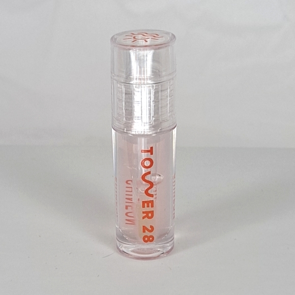 Tower 28 | Makeup | 525 Tower 28 Shineon Lip Jelly Mini In Chill Clear | Poshmark